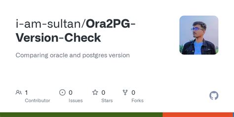 github i am sultan ora2pg version check comparing oracle and