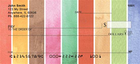 Stylistic Designs Checks Stylistic Designs Personal Checks