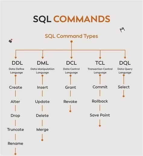 🔥unlocking The Power Of Sql — Understanding Ddl Dml Dcl Tcl And Dql 📚