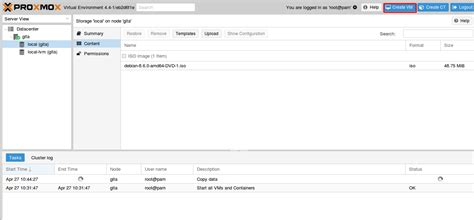 Cara Upload Iso Di Proxmox ~ Gita Ainun Blc Telkom Klaten