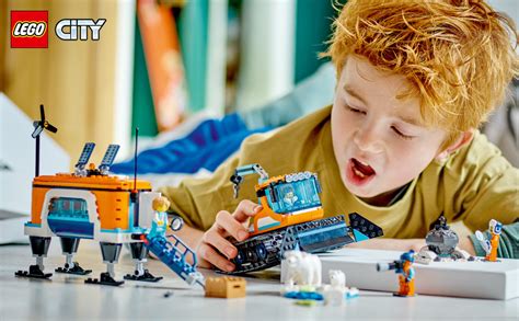 LEGO 60378 City Ciężarówka i laboratorium badawcze, Zabawka dla 6-latka ...