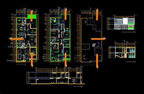 Modular Analysis For Modular Housingsanalysis Of Basic Module Dwg Block