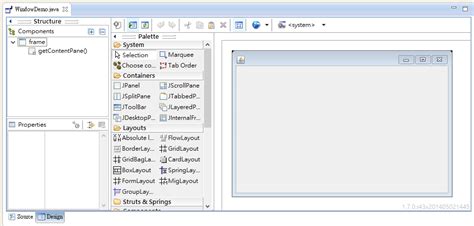 chocho的記事簿 Java視窗程式開發WindowBuilder 使用教學