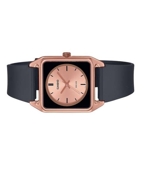 Casio Standard Analog Resin Strap Rose Gold Dial Quartz Mtp B170 5ev Mens Watch Za