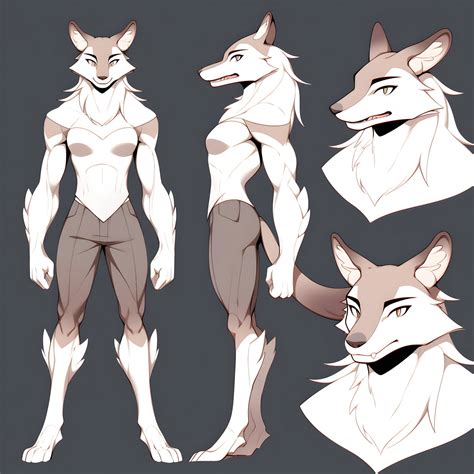Fit Deer Fursona Base No Antlers Female Fursona Doe Deer Furry Base A