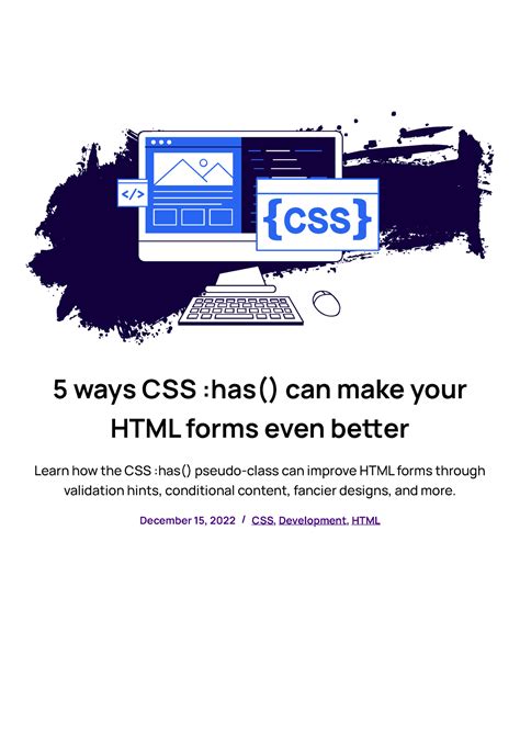 5 Ways Css Has Can Make Your Html Forms Even Better 5 Ways Css Has