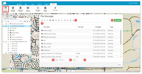 File Manager Gis Cloud Learning Center