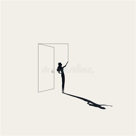 Create Your Own Opportunity Business Vector Concept Symbol Of Self Development Growth Success