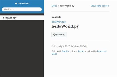 Continuous Documentation Hosting Read The Docs On Github Pages 12 Michael Altfields Tech Blog