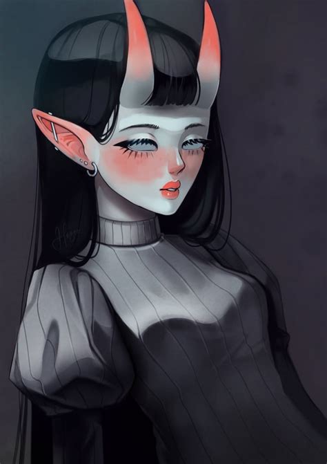 Oni Girl I Just Made Hopefully Youll Like It