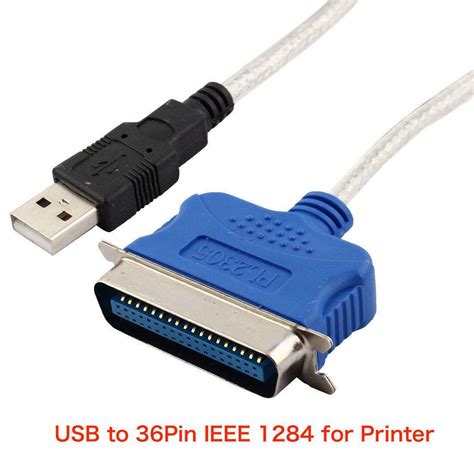 USB To Printer CN36 36Pin Parallel Port Connecting Cable Adapter IEEE 1284 AH COMPUTER