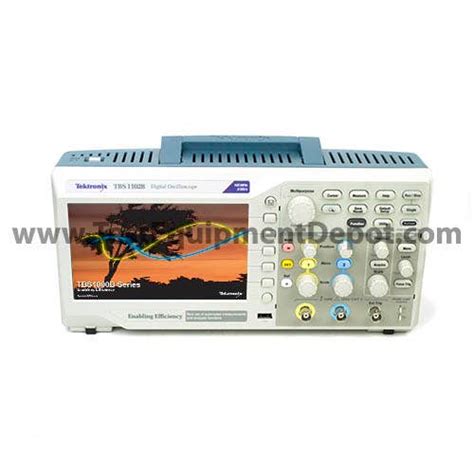 Tektronix Tbs1102b 2 Ch Digital Oscilloscope 100 Mhz 1 Gs S Tft