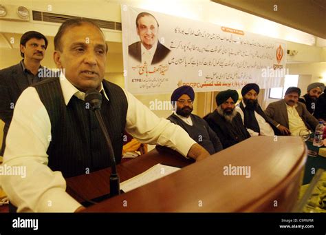 Evacuee Trust Property Board Etpb Chairman Syed Asif Hashmi Stock