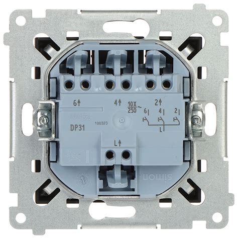 Triple Push Button Dp31 01 49 Simon54 250 V 10 A Switches Delta