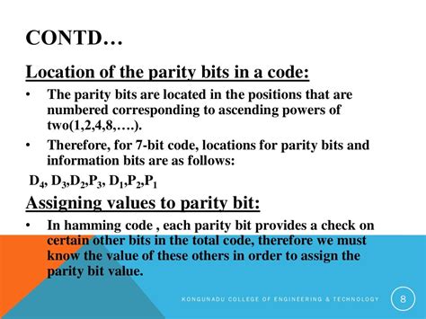 Error Detection And Correction Codes