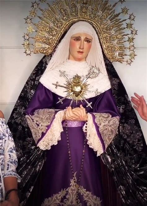 Pin De Adriana En Virgen MarÍa Nuestra Señora De Los Dolores