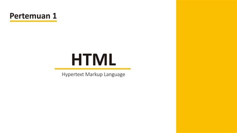 Mengenal Apa Itu Html Struktur Web Riset