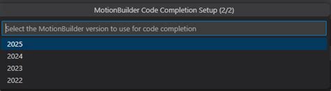 【motionbuilder】python Sdk 入門 第6回 『vscode拡張機能の活用』