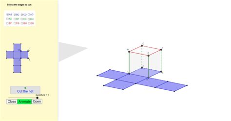 Nets Of A Cube Geogebra At Donna Willey Blog