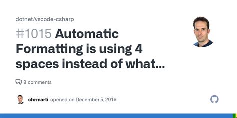 Automatic Formatting Is Using 4 Spaces Instead Of What I Set It To Use