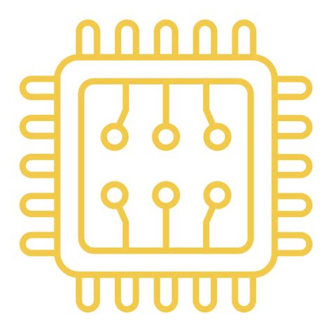 Processor Generic Simple Colors Icon