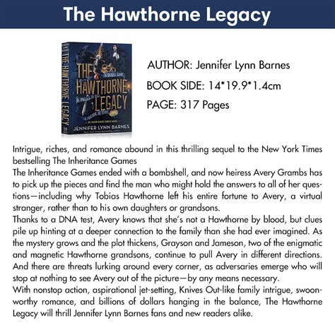 The Inheritance Games The Hawthorne Legacy The Final Gambit The Brothers Hawthorne Suspense