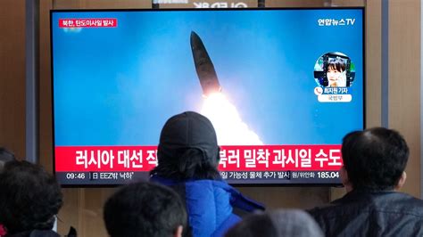 North Korea Fires Ballistic Missiles As Blinken Visits Seoul World