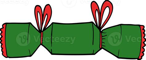 Cartoon Doodle Xmas Cracker 45052995 Png