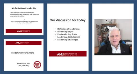 Today I Had The Honor Of Delivering A Presentation On Leadership Foundations To The