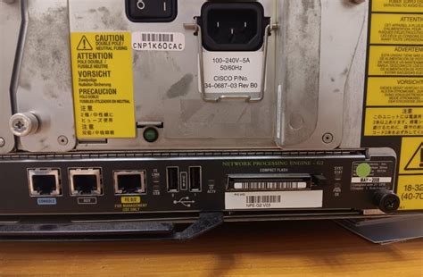 Cisco 7206VXR Router NPE G2 Computers Tech Office Business Technology On Carousell