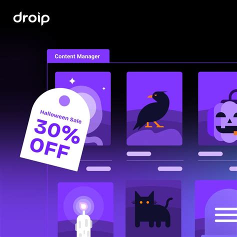 Droip On Linkedin Droip Dynamiccontent Halloween2024 Nocode Contentmanager
