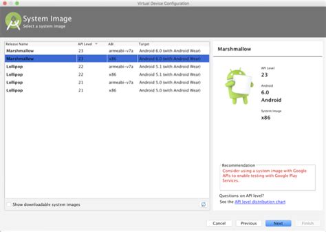 setting up development environment for android wear applications