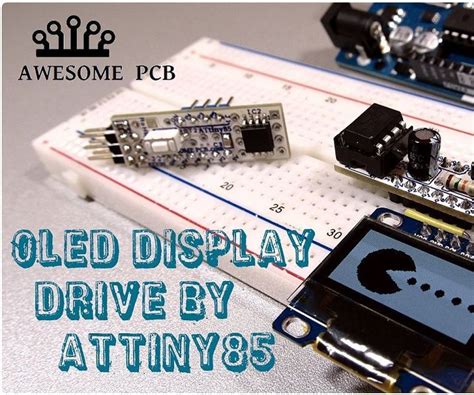 How To Convert Bitmap Graphics For Oled Ssd1306 Display Run By Attiny85