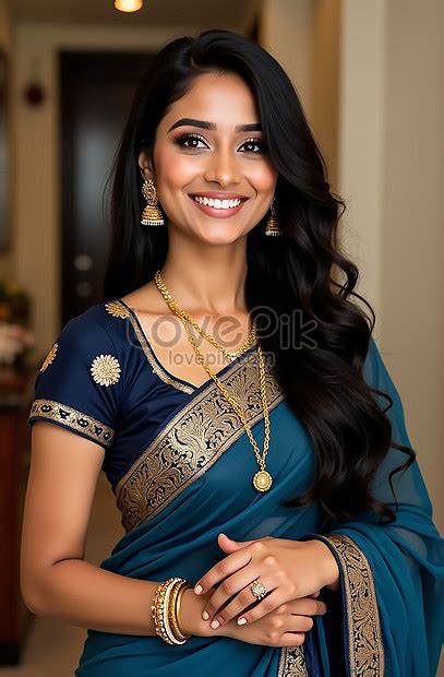Beautiful Indian Girl In Indian Saree Picture And Hd Photos Free