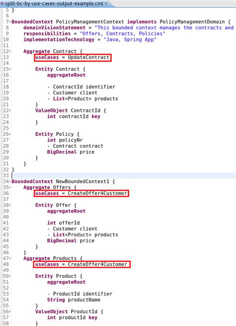 Ar 2 Split Bounded Context By Features Context Mapper