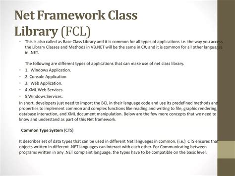 Common Language Runtime Clr Ppt
