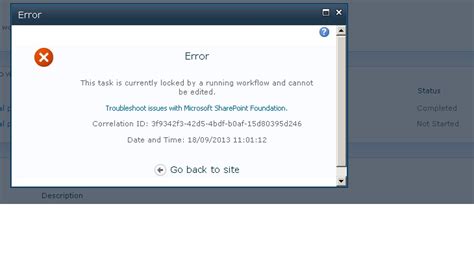Workflow Approval Error In Second Step SharePoint Stack Exchange