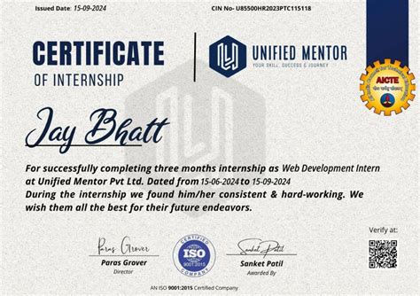 Mernstack Webdevelopment Careermilestone Internshipcomplete Unifiedmentors Fullstackdev