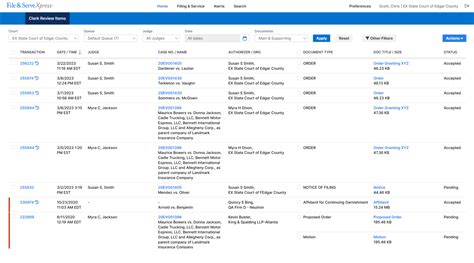 Court Services File And Servexpress