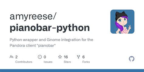 Github Amyreesepianobar Python Python Wrapper And Gnome Integration