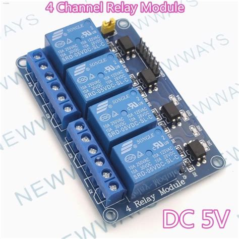 Channel Relay Module Dc V Relay Control Board With Optocoupler For Arduino Pic Arm Dsp Avr