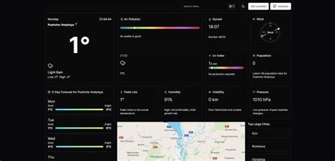 Maks Shatylo On Linkedin Vezer Weatherapp Nextjs Openweatherapi