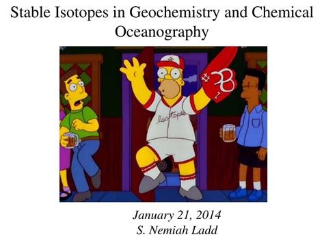 PPT Stable Isotopes In Geochemistry And Chemical Oceanography PowerPoint Presentation ID 1850203
