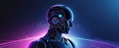 Artificial Intelligence Fusion Stock Illustration Illustration Of Future Evolution 302198546