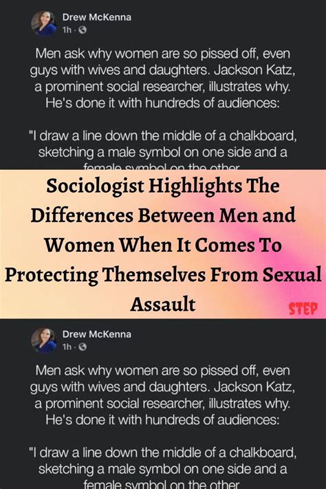 Sociologist Highlights The Differences Between Men And Women When It Comes To Protecting