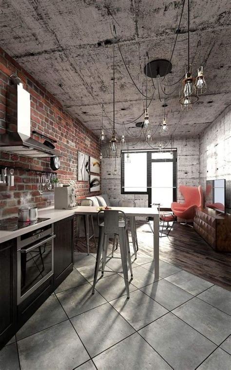 빈티지 소형 작은 카페 노출 인테리어 견적 Haus