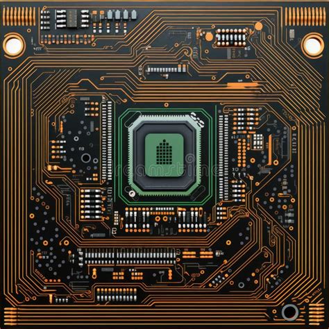 Circuit With Computer Information Processor Mind Of A Computer