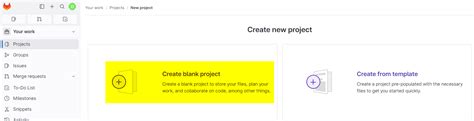 configure a metadata repository in gitlab for your project