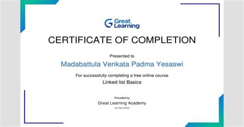 Venkata Padma Yesaswi Madabattula On Linkedin 1000 Free Courses With