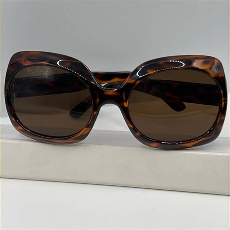 Vintage Accessories Vintage Oversized Tortoise Shell Sunglasses